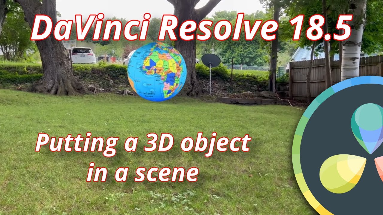 The Future of Video Editing: Adding 3D Objects in DaVinci Resolve 18.5 - YouTube
