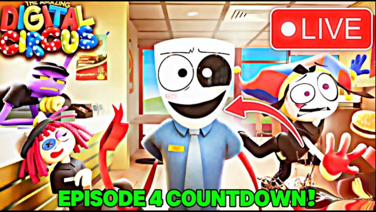 🔴[LIVE] The Amazing Digital Circus Ep 4 - Spudsy’s Countdown! - YouTube