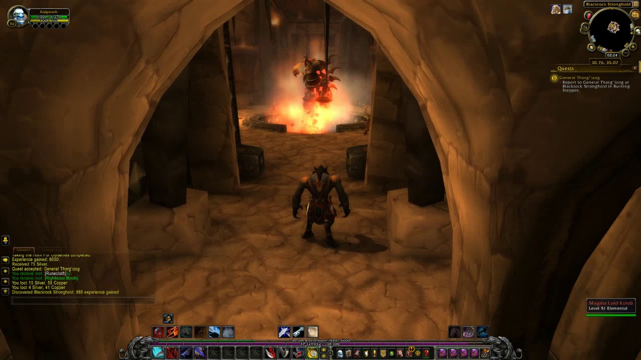 World of Warcraft Kulgoroth let's play part 109 - Gone Clubbin' - YouTube