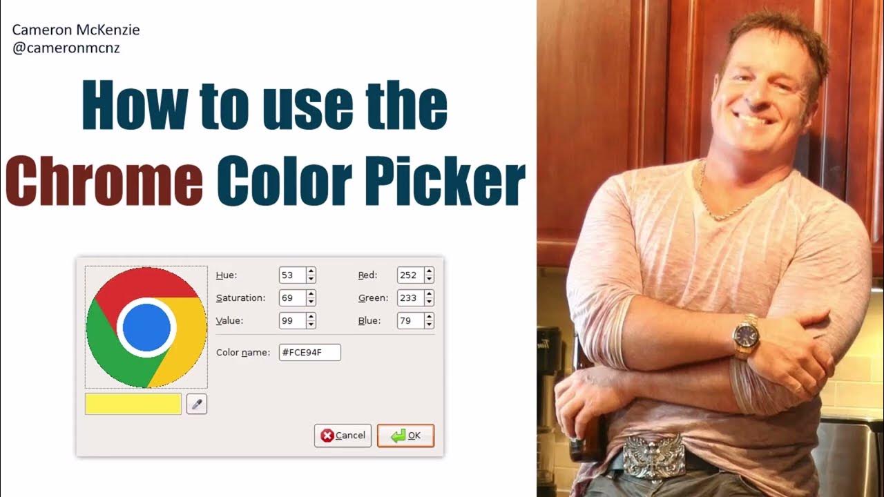 Chrome Color Picker from Image - YouTube