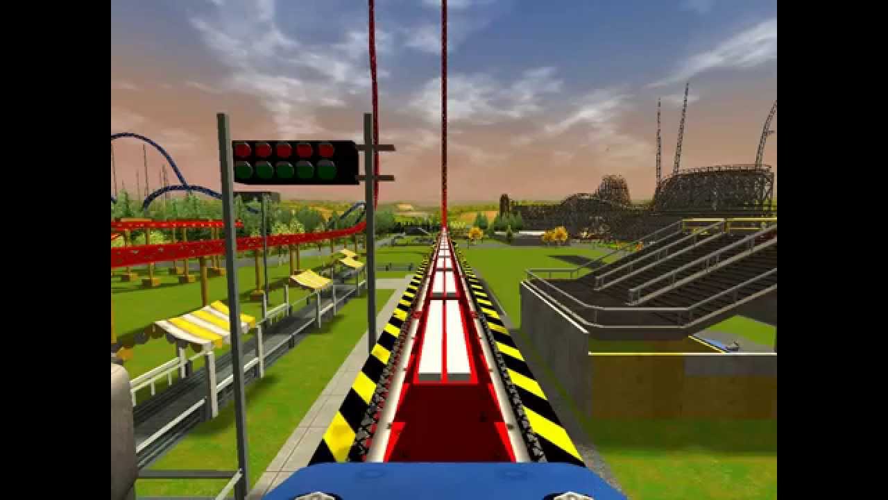 RCT3 Coaster: Top Thrill Dragster at Cedar Point! - YouTube