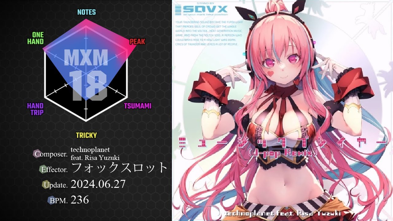 【SDVX VM】 ミュージックプレイヤー （J-pop Remix） [MXM] PUC (Hand Shot) - YouTube