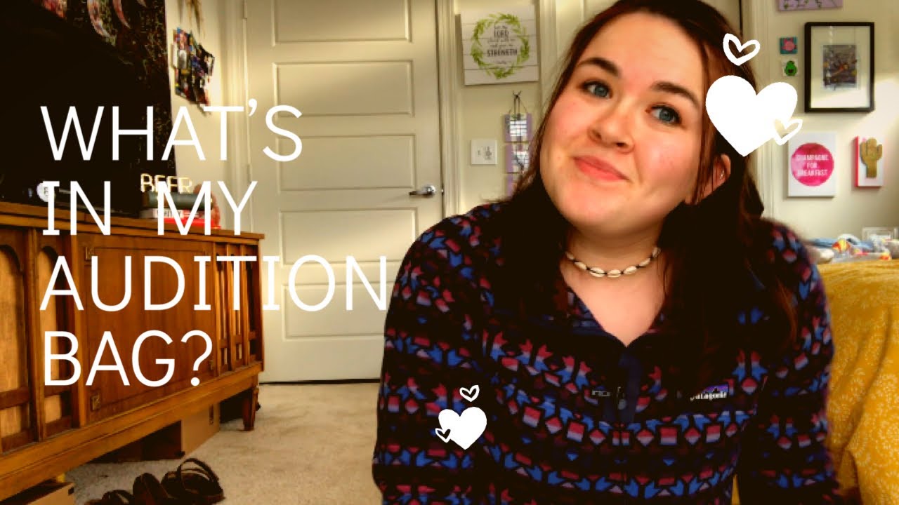 What’s in My Audition Bag? - YouTube