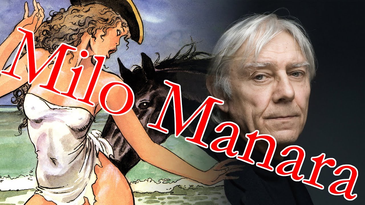 Sarjakuvamörkö Luennoi: Milo Manara - YouTube
