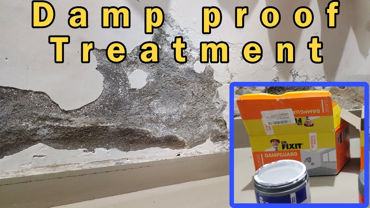 How to repair damp wall | | Dr.FIXIT | wall waterproofing | treatment ...