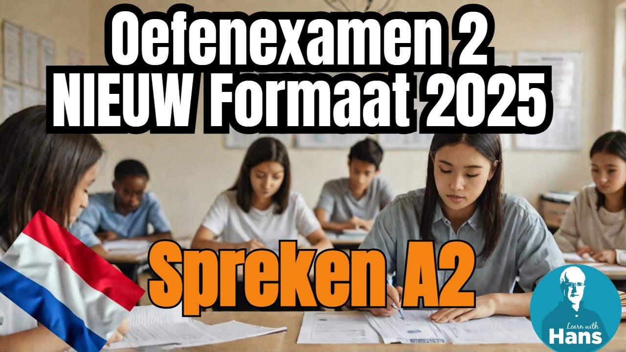 (Nederlands) Spreken A2 NIEUW FORMAAT oefenexamen 2 - YouTube