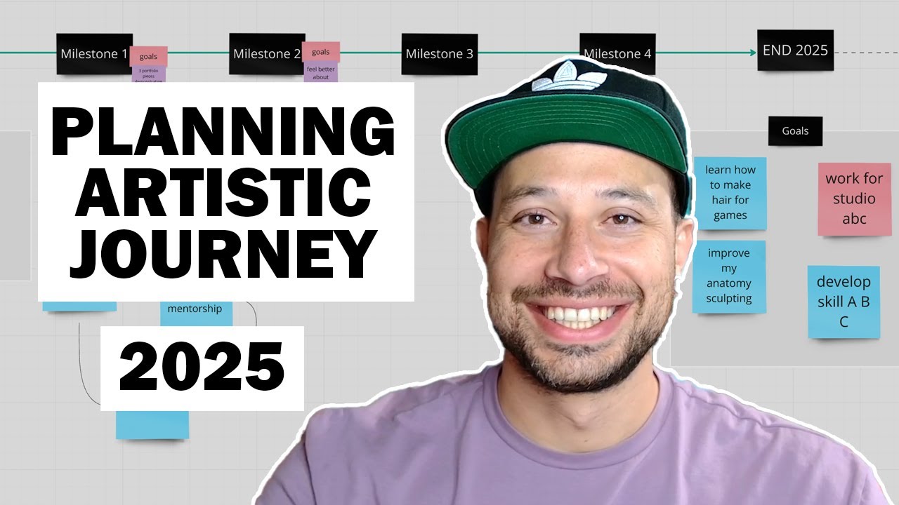 Planning your artistic journey for 2025 - Map your future - YouTube