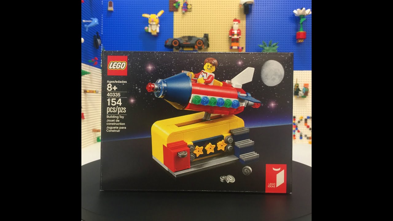 LEGO IDEAS 40335 Space Rocket Ride*****Unboxing*****Build*****Review ...