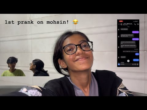 Breakup Prank On Mohsin 😂😭| Ilsa with Mohsin. - YouTube