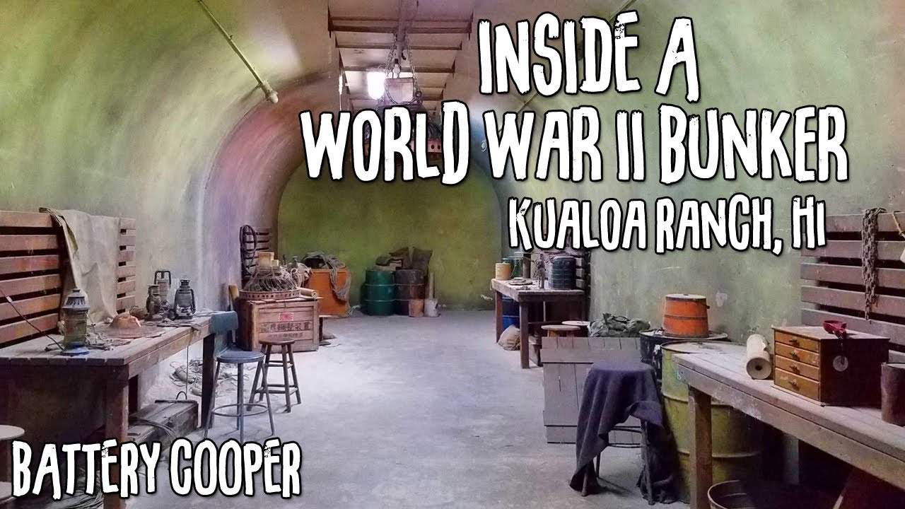 Inside a WWII Bunker in Hawaii: Battery Cooper - YouTube