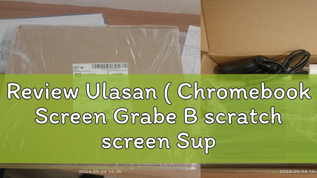 Review Ulasan ( Chromebook Screen Grabe B scratch screen Support Play Store ) DELL 3180 / HP 11 ...