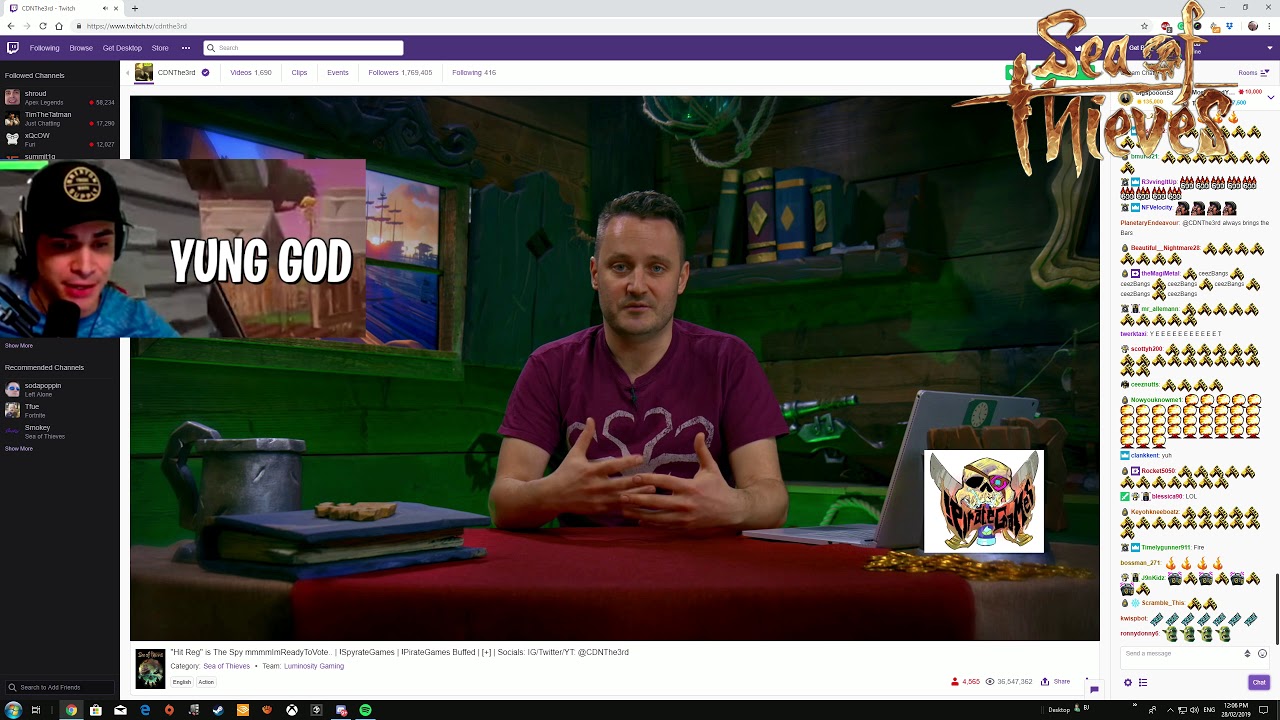 CDNTHE3RD/ joe neate rap / sea of thieves - YouTube