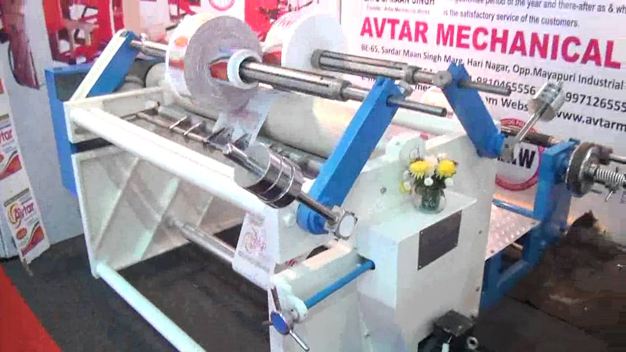 SLITTING MACHINE FOR PAPER,POLY,NON WOVEN,LD,POLYSTER FILM,BOPP FILM ...