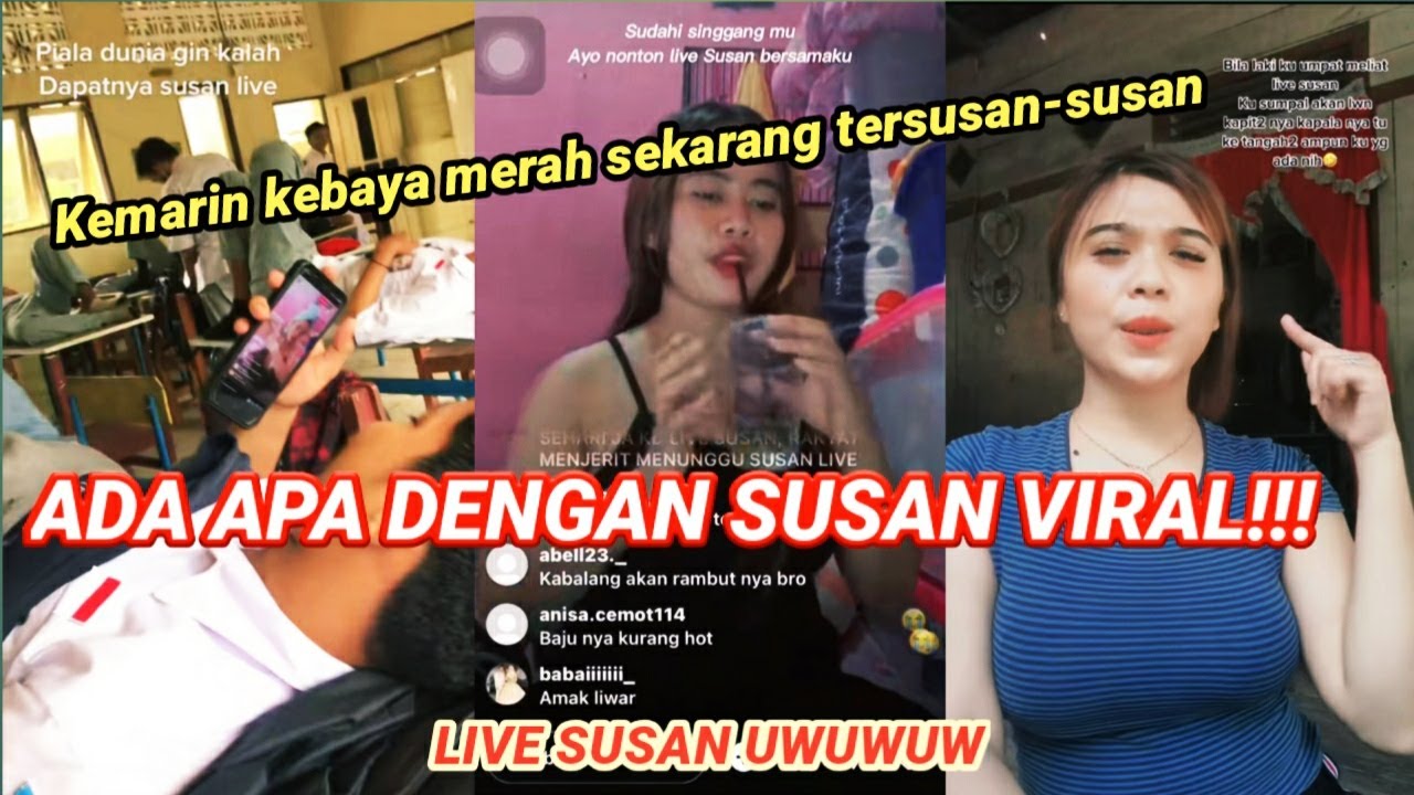 TIKTOK SUSAN VIRAL LIVE IG TERSUSAN-SUSAN - YouTube