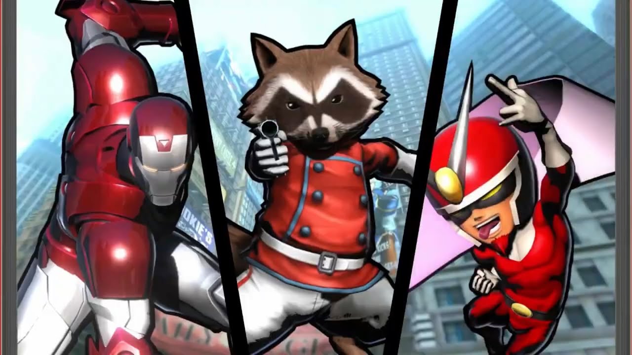 Ultimate Marvel vs Capcom 3: Rocket Raccoon, Iron Man, and Viewtiful ...