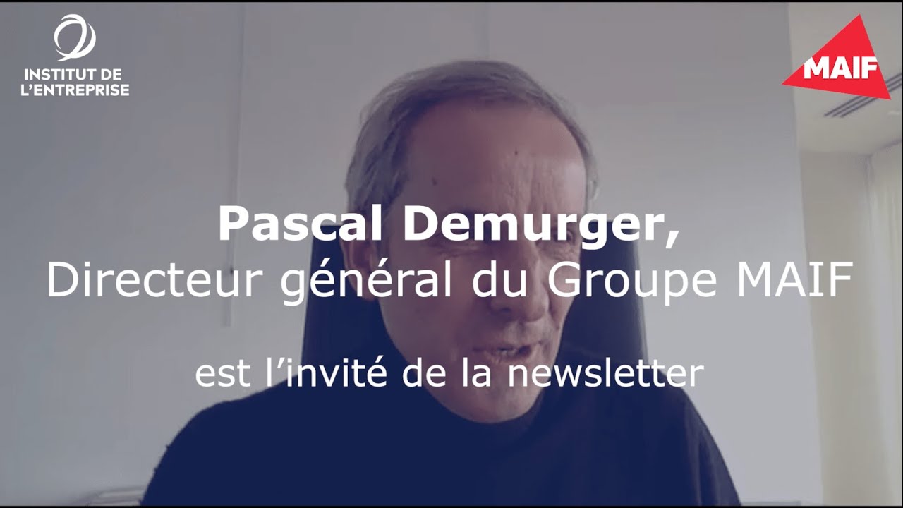 Pascal Demurger, Directeur général du groupe MAIF est notre invité - YouTube