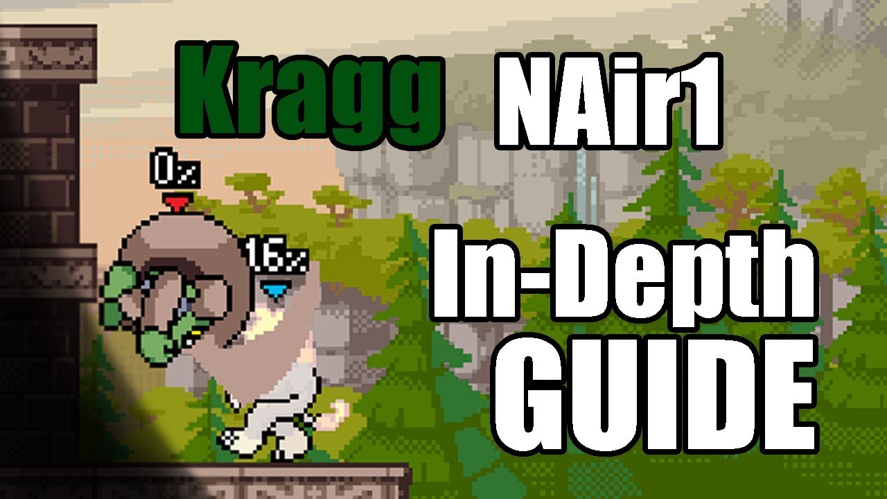 [Rivals of Aether] Kragg Guide - NAir1 Setups & Kill Confirms - YouTube