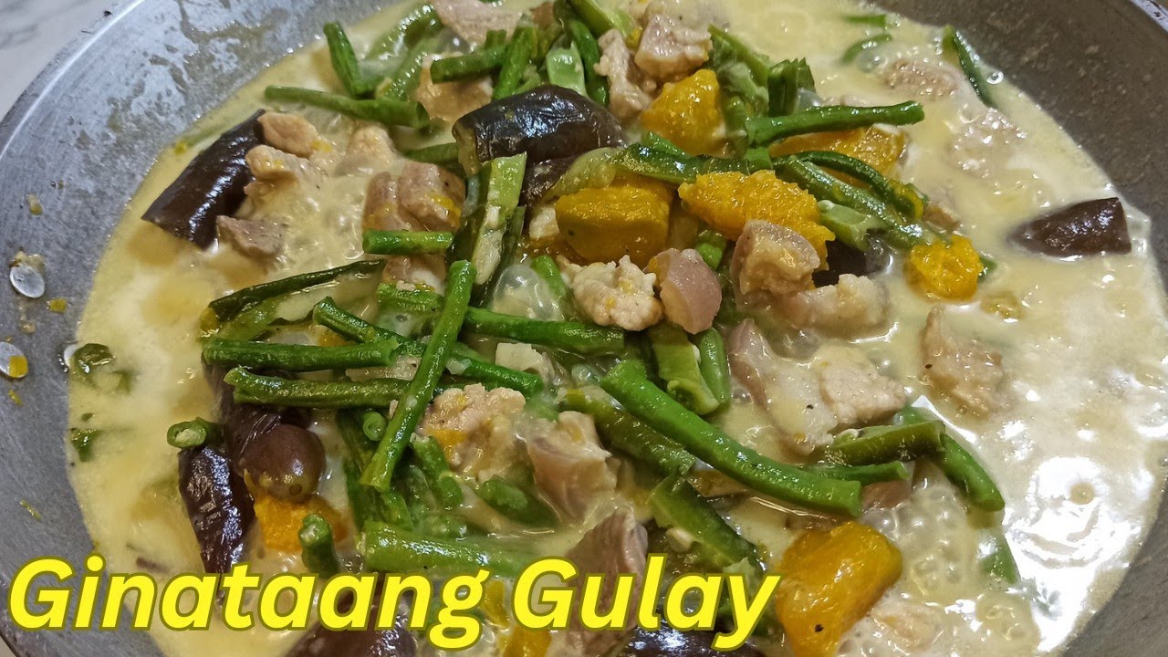 Ginataang Gulay na may baboy | Healthy Gulay recipe | makulay ang buhay ...
