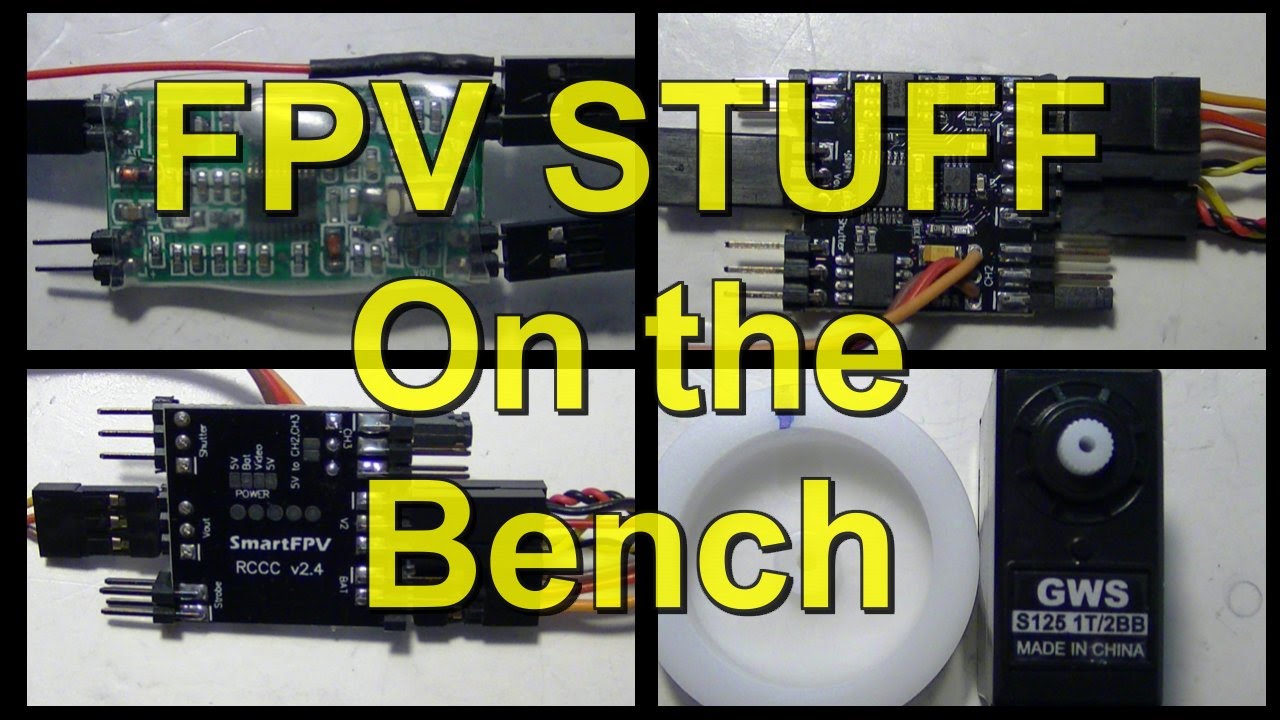 FPV Stuff: Video Switch, Simple OSD, 360º Servo and more. - YouTube