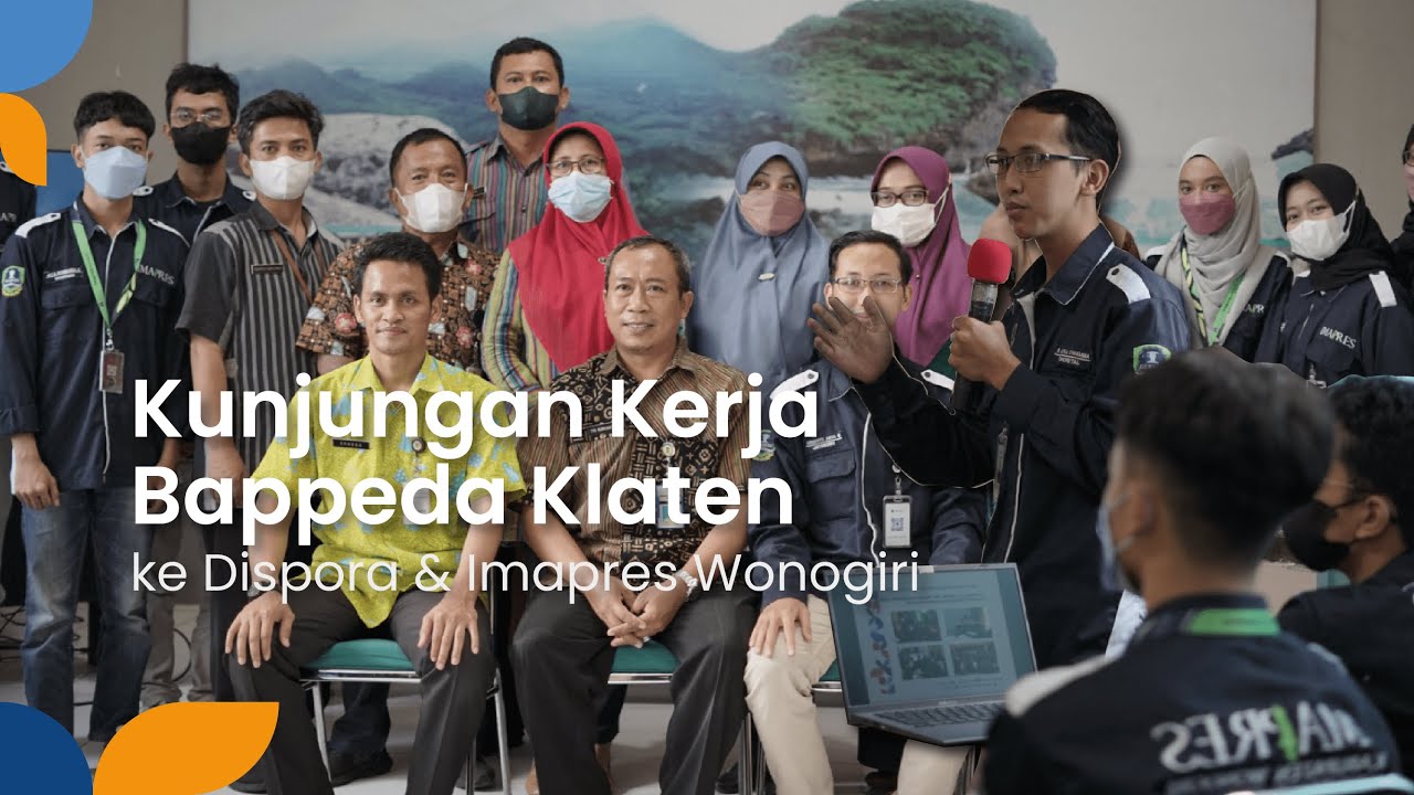 Kunjungan Kerja Bappeda Klaten ke Dispora & Imapres Wonogiri - YouTube