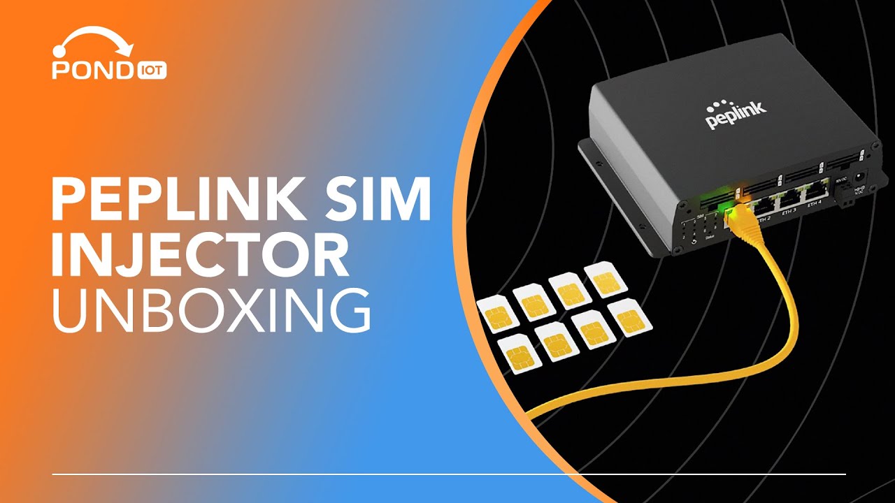 Peplink SIM Injector Unboxing and Deep Dive - YouTube