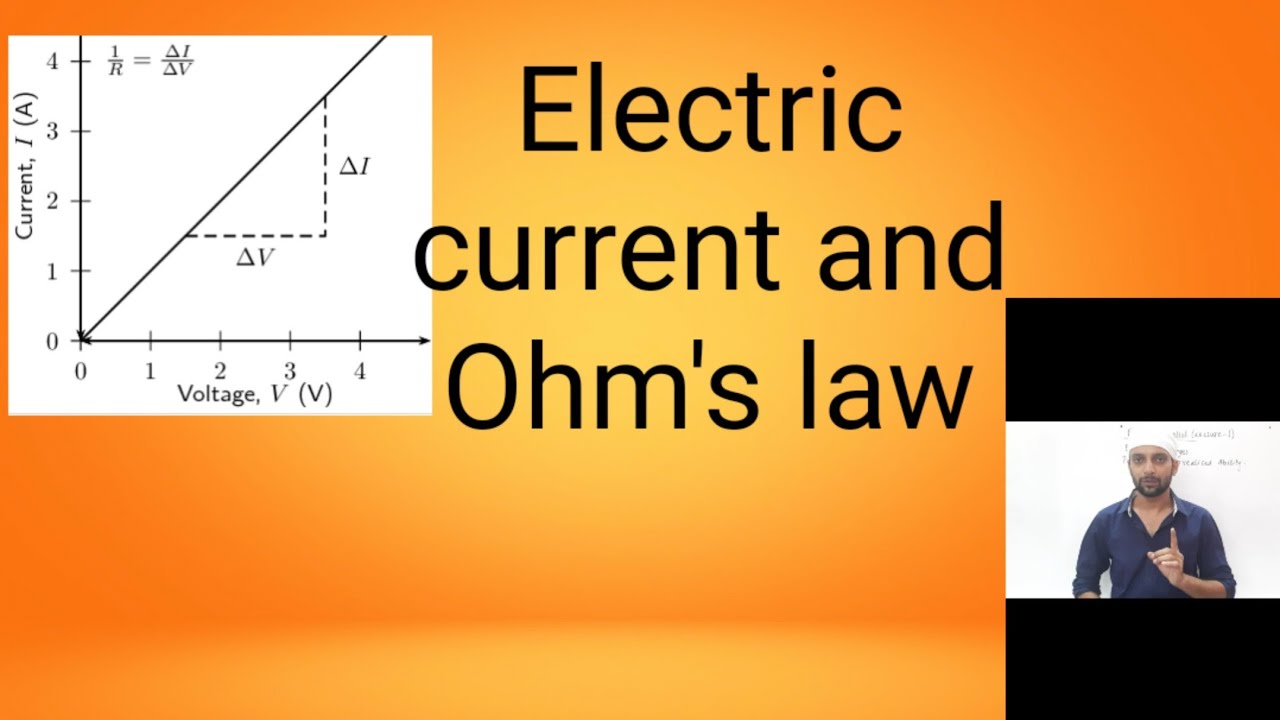 Electric current and Ohm's Law(Lecture -1)Aquib Siddiqui - YouTube