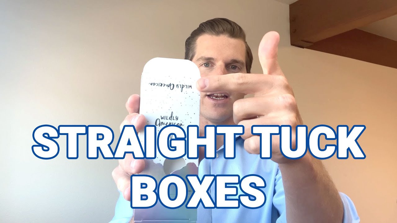 Straight Tuck Boxes by YourBoxSolution - YouTube