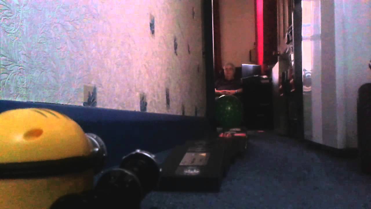 Minion shooting the VHS tapes and the balloon - YouTube