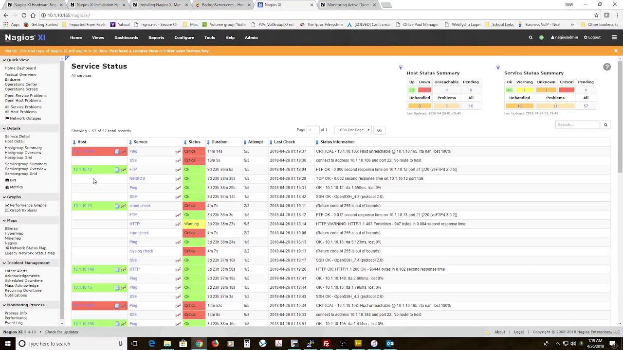 Setting Up A Service Dependency In Nagios Xi Easy Youtube