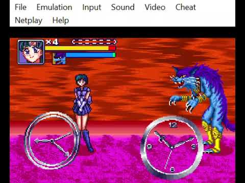 Bishoujo Senshi Sailor Moon Japan   Snes9x 1 62 3 2025 10 10 i'm playing Sailor mercury Playthrough