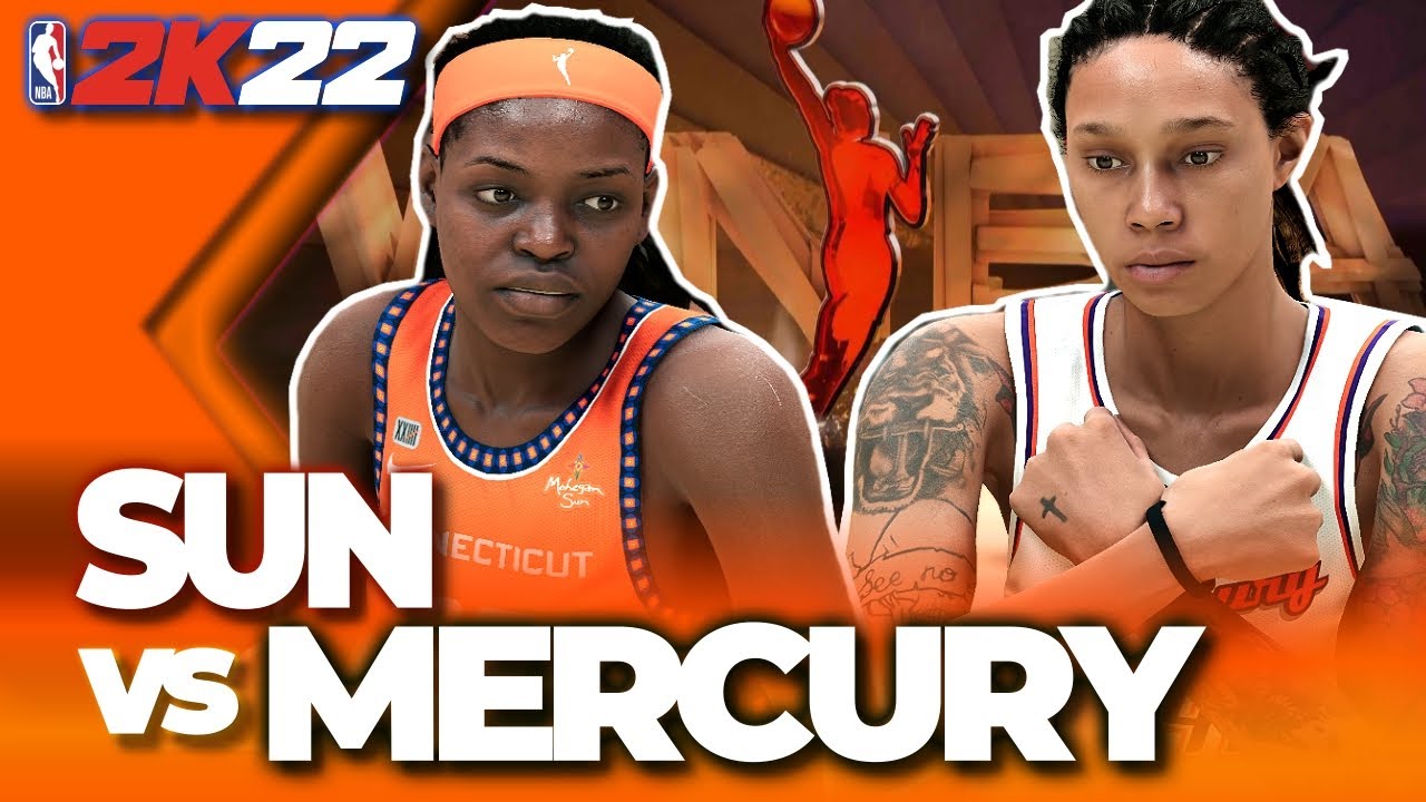 NBA 2K22 WNBA Gameplay - Sun vs Mercury - YouTube