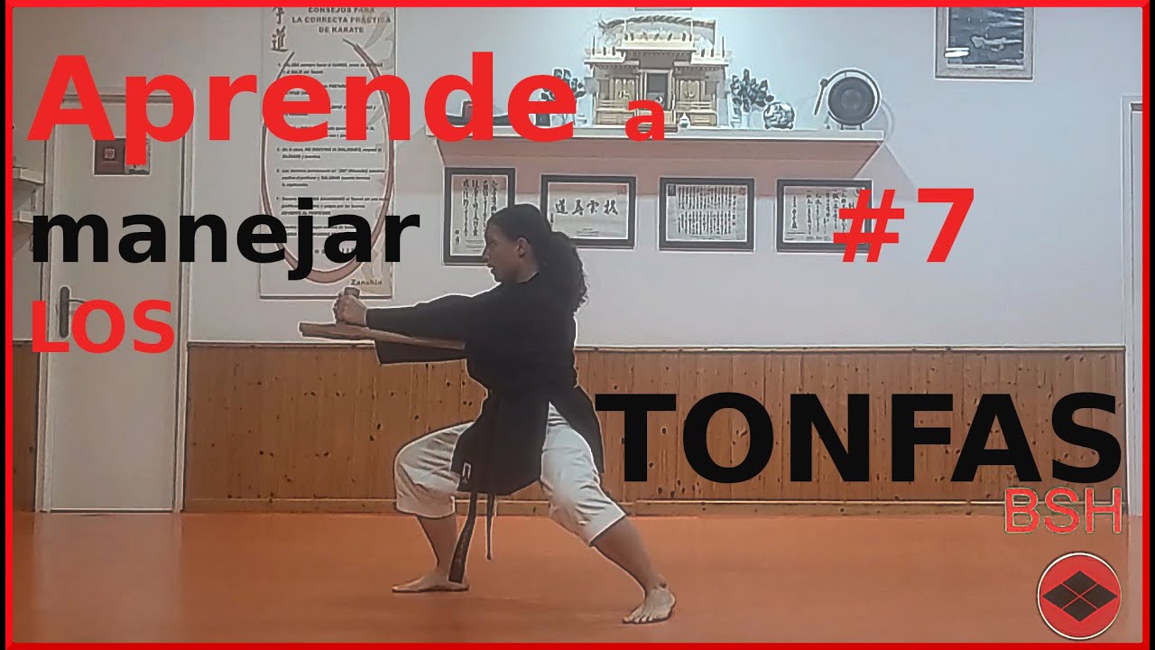 aprende a manejar los tonfas #6👺⛩ #budo #karate #manga #tonfa #ninja # ...