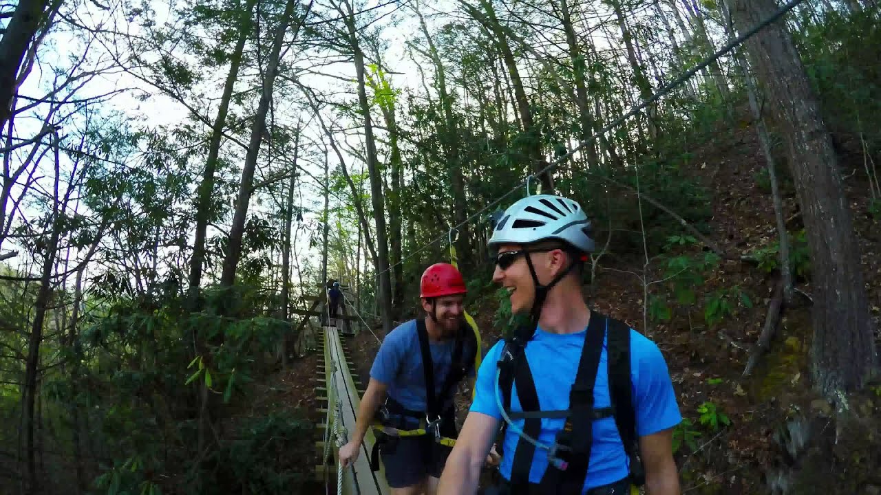 Zip Lining WV - YouTube