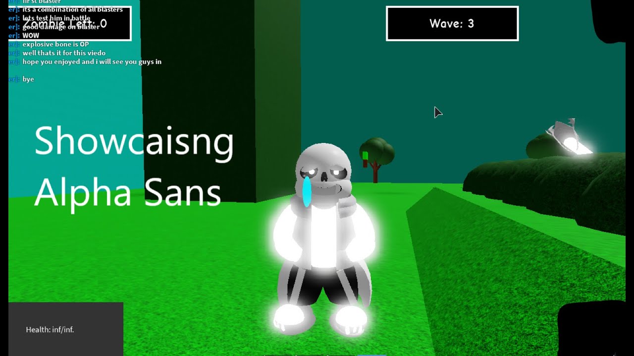 Showcasing Alpha Sans For Undertale The Infected Multiverse - YouTube