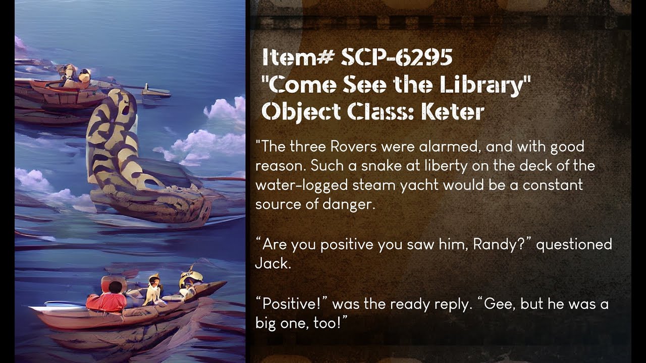 Un[REDACTED] SCP-6295 - Come See the Library - YouTube