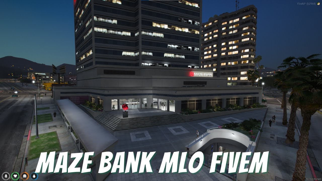 Maze bank mlo fivem | Fivem Mods | Interior & map for Roleplay | FiveM ...
