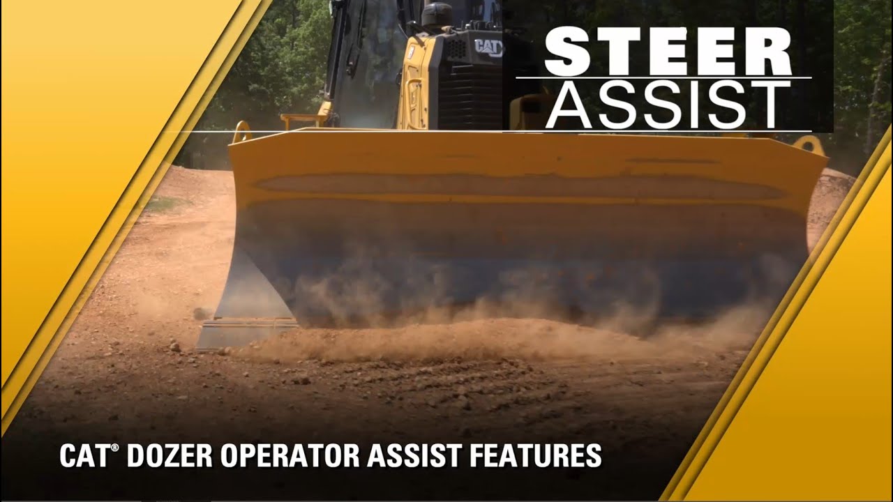 How to Use Steer Assist and Steer Assist 3D for Cat® Small Dozers - YouTube