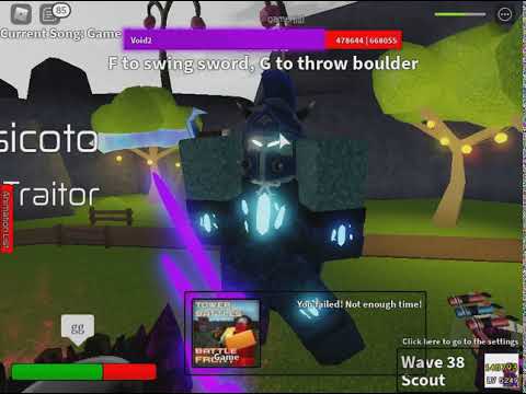 tower battles battlefront titan dancing! - YouTube