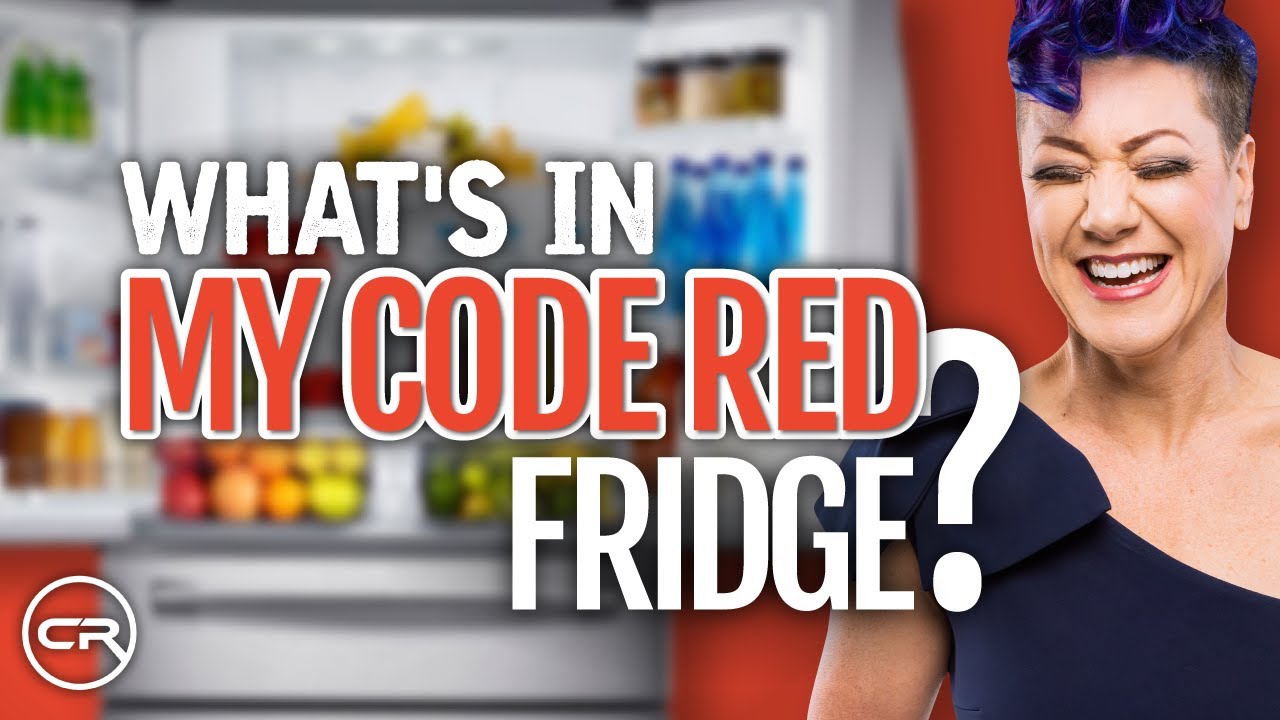 What's In My Code Red Fridge? (Code Red Fridge Tour) - YouTube