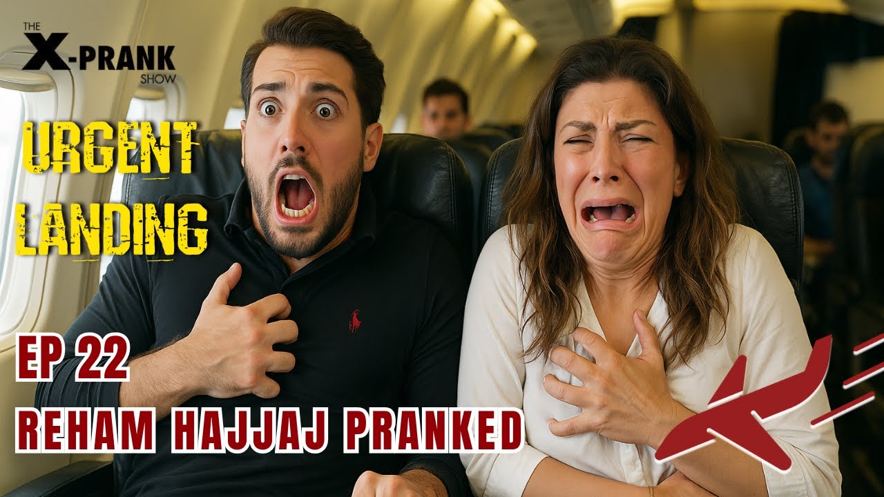 The X Prank Show: Urgent Landing Ep 22 | Flight Scare Prank on Reham ...