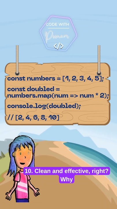 Map Arraymethods Codewithpoonam Javascript Anim Animation Youtube