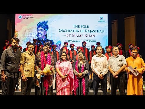 Rajasthai Folk Singer Mame Khan On Independence 🇮🇳 Day Eve RIC, Jaipur ...