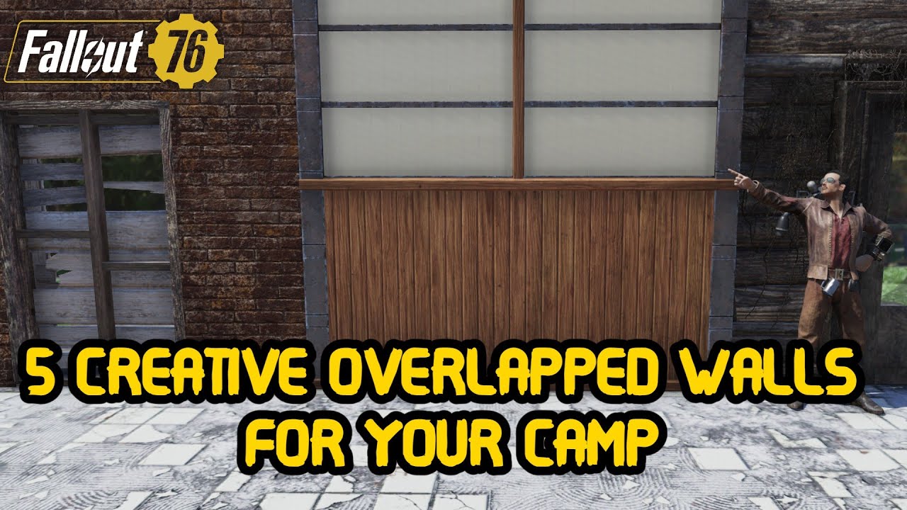 Fallout 76 camp tutorial - New Japanese walls, freezing room, modern ...