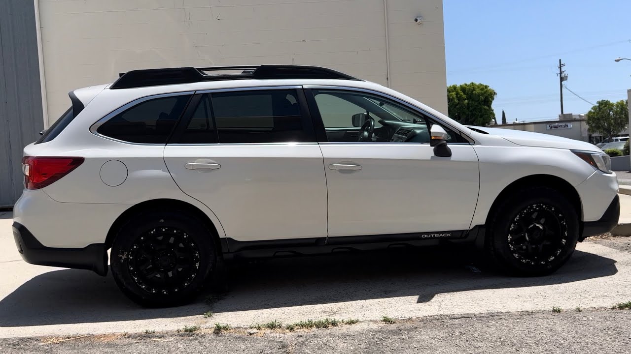 2018 Subaru Outback Premium back with the Toyo’s Open Country AT3’s ...