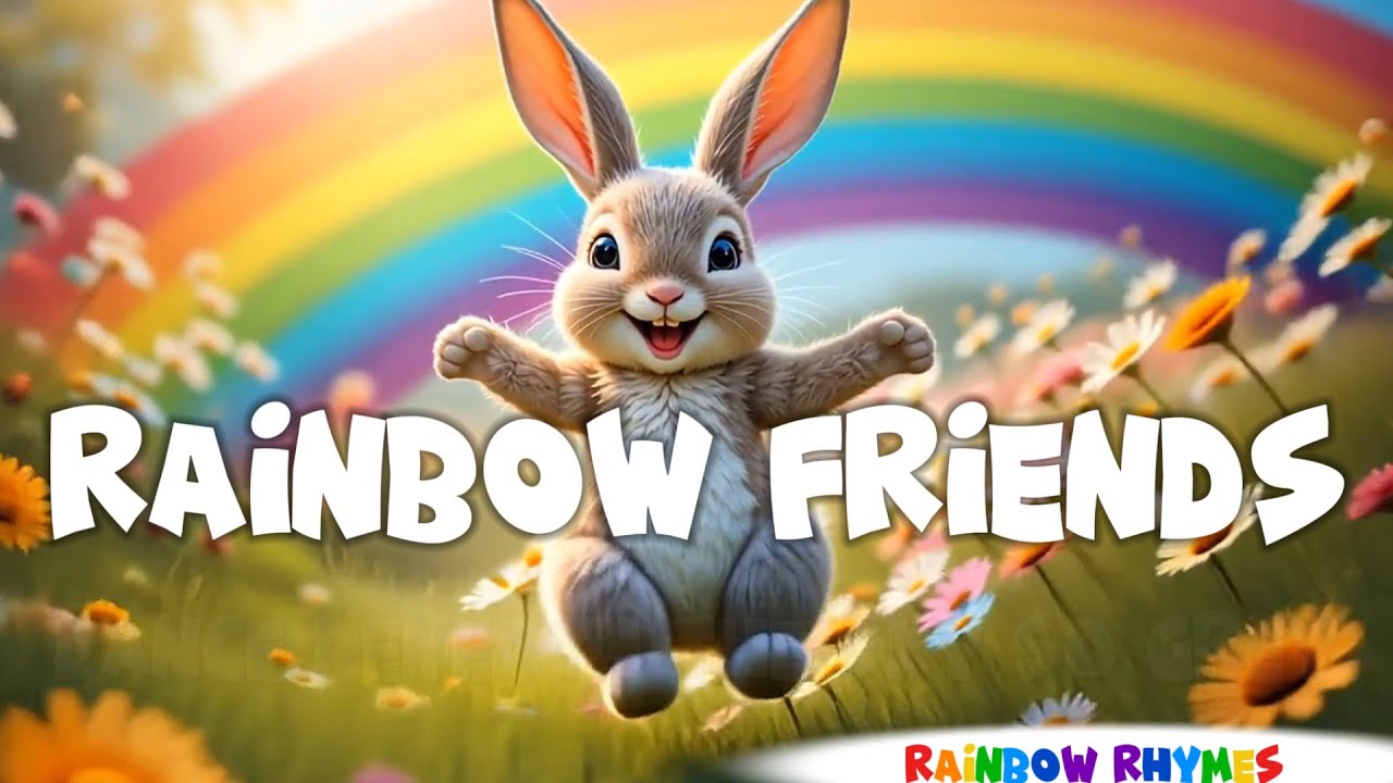 Rainbow Friends Come Out to Play | Nursery Rhymes | Kids songs. - YouTube