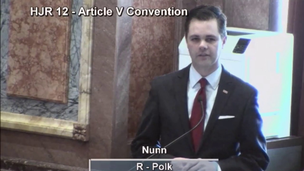 Iowa's Zach Nunn: We need a Convention of States to hold Congress ...