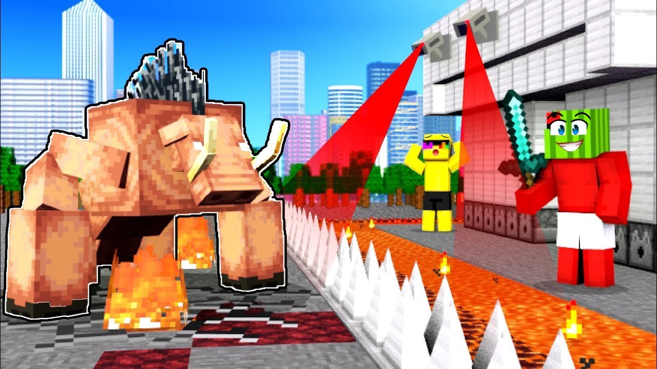 MUTANT Pig VS Most Secure Base in Minecraft - YouTube