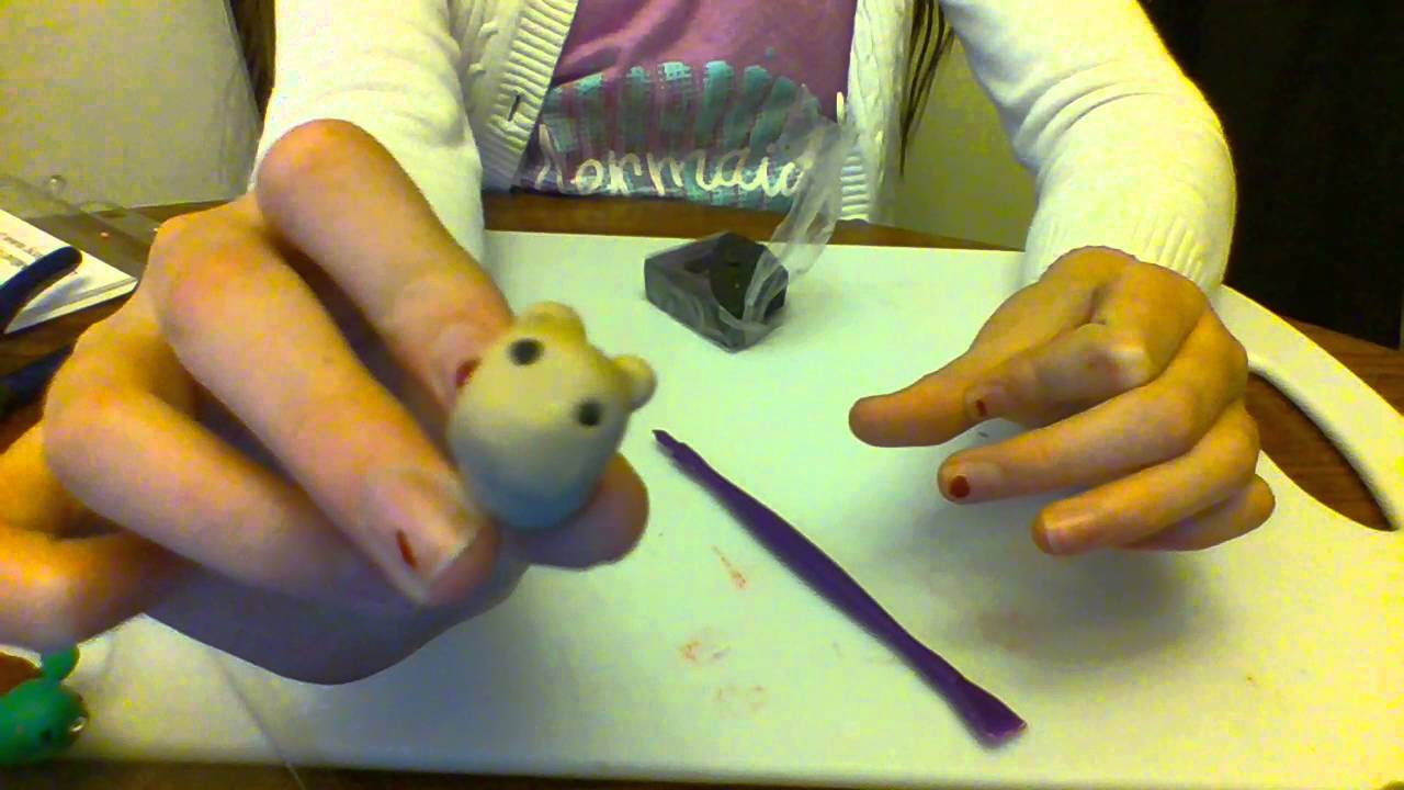 hamster made out of clay - YouTube