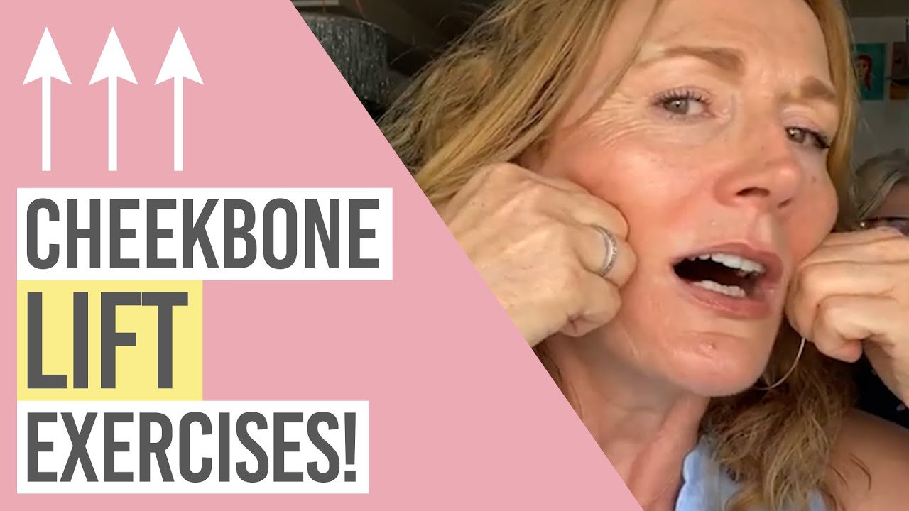 FACIAL EXERCISES TO LIFT CHEEKBONES! ⬆️ - YouTube