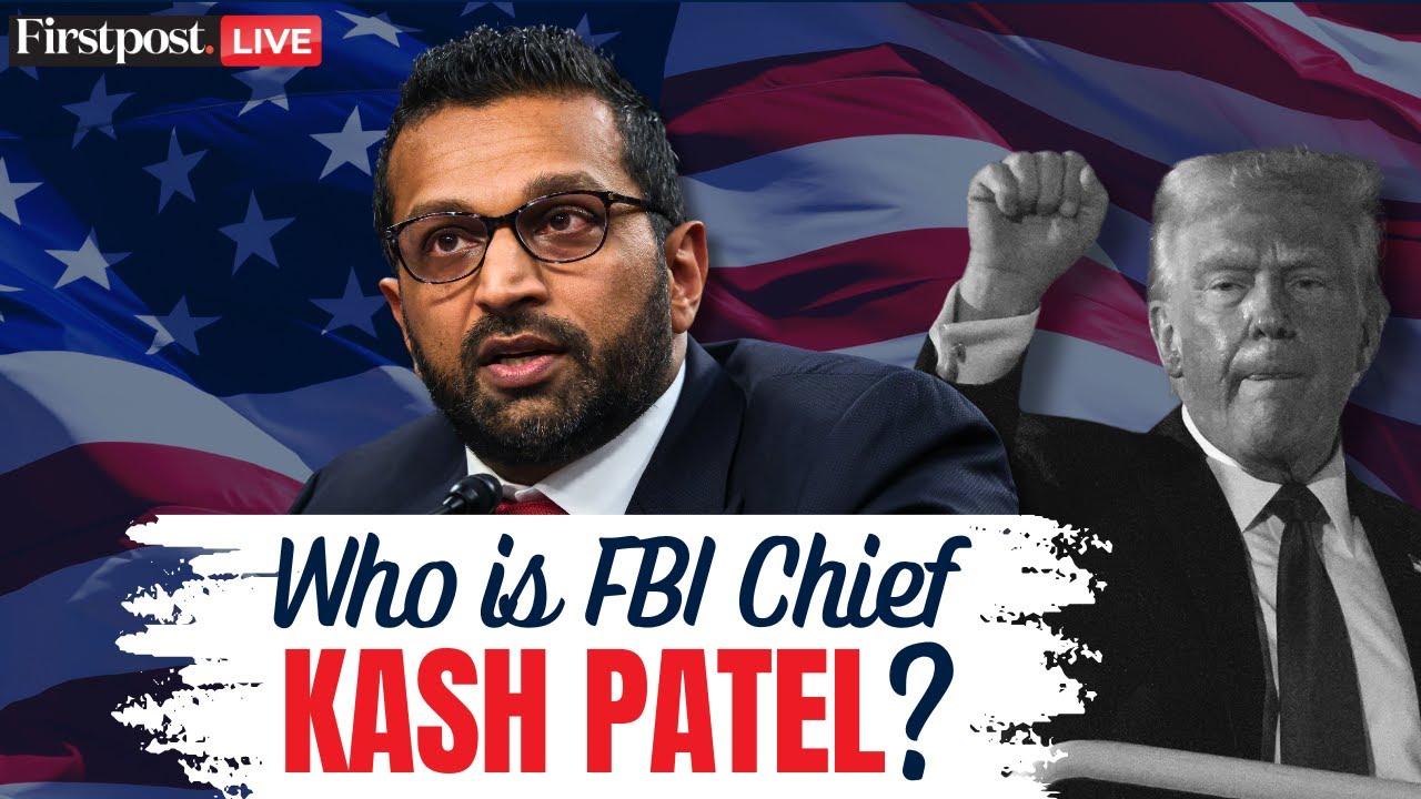 LIVE: Meet New FBI Director, Donald Trump's Indian-origin Pick Kashyap ...